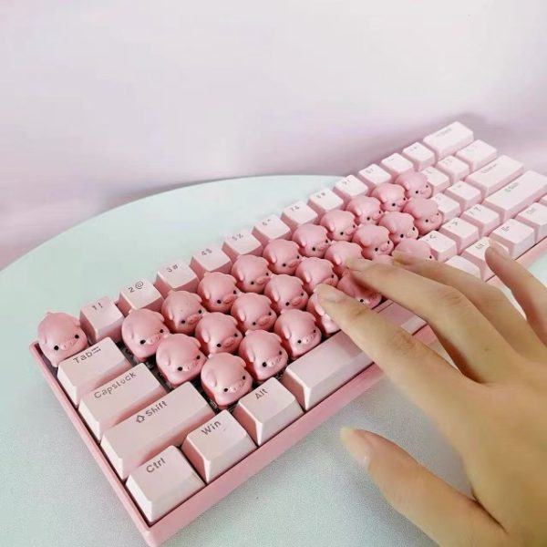 Customized three-dimensional creativity of Pig keyboard – ppap