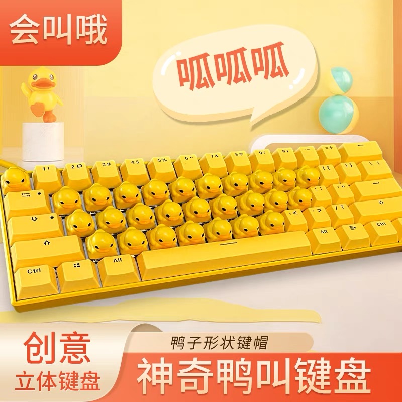 The duck keyboard makes a quack called the creative keyboard – ppap