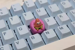 SpongeBob SquarePants Anime peripheral key caps Creative key caps – ppap