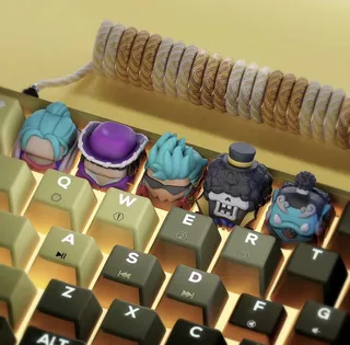 ONE PIECE Animation and film peripheral key caps Creative key caps – ppap